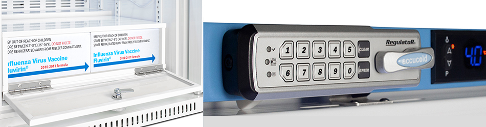 Locking Options | Accucold Medical Refrigerators